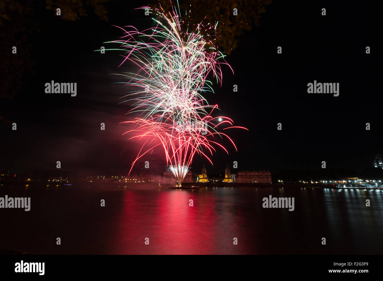 Moon and fireworks hi-res stock photography and images - Alamy