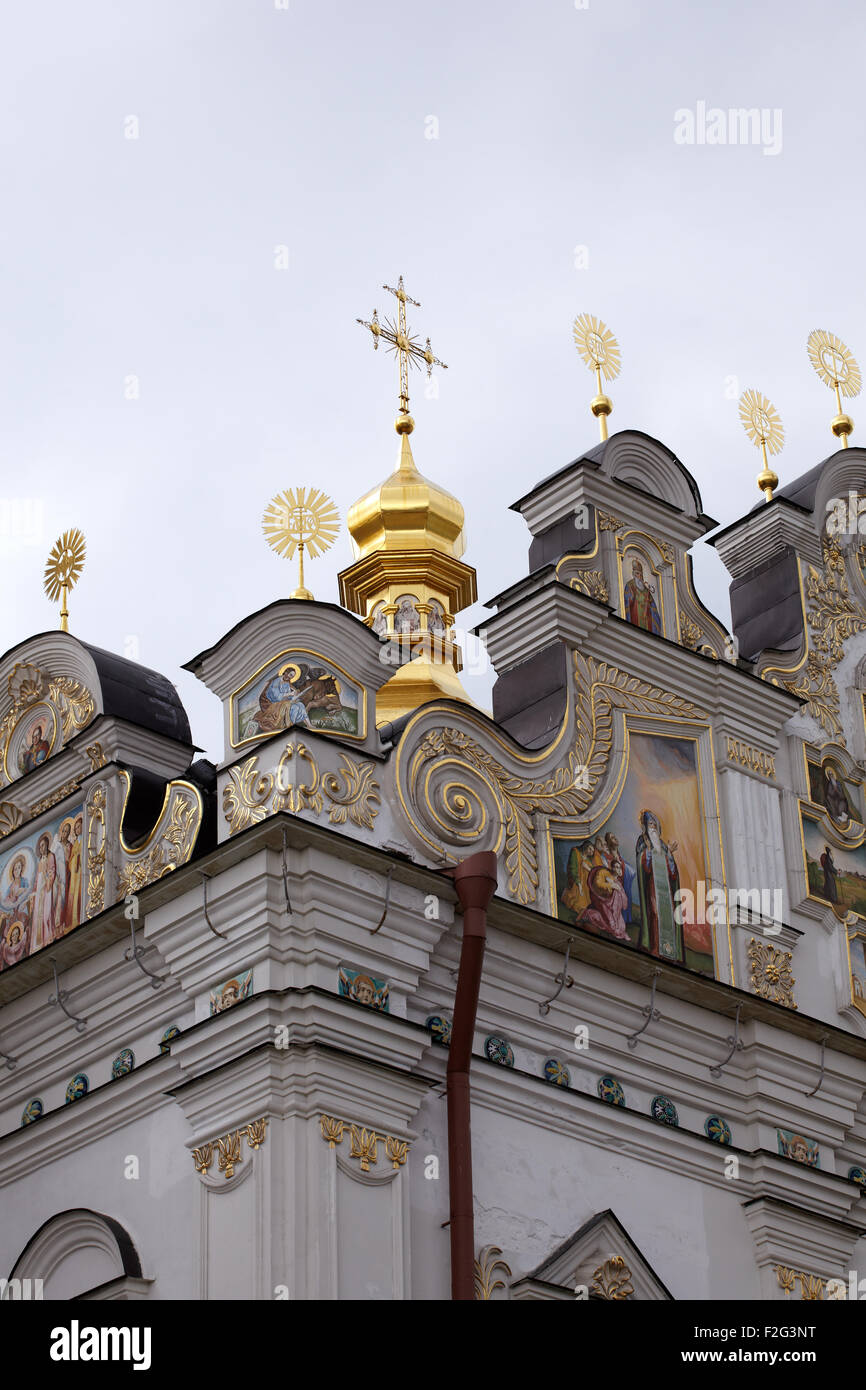 View of Pechersk Lavra monastery in Kiev, Ukraine Stock Photo - Alamy