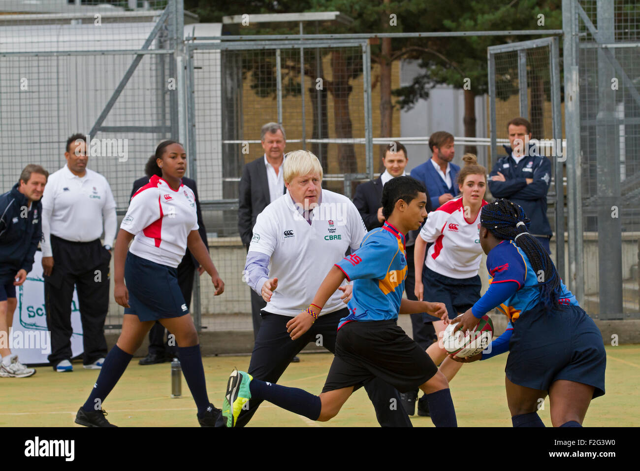 Boris johnson school rugby hi-res stock photography and images - Alamy