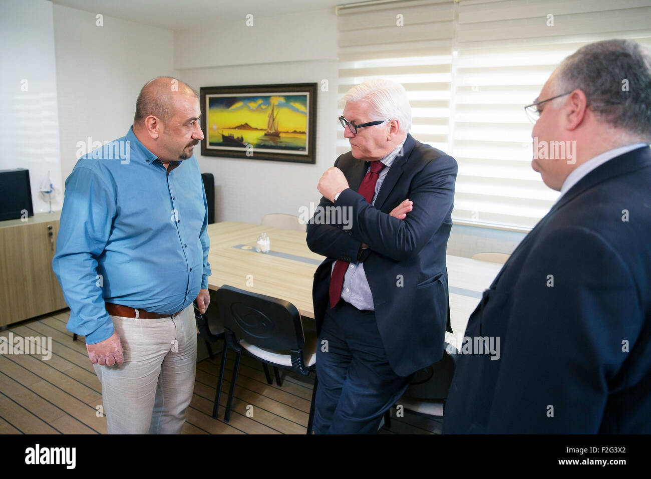Ankara, Turkey. 18th Sep, 2015. HANDOUT - A handout picture provided by ...