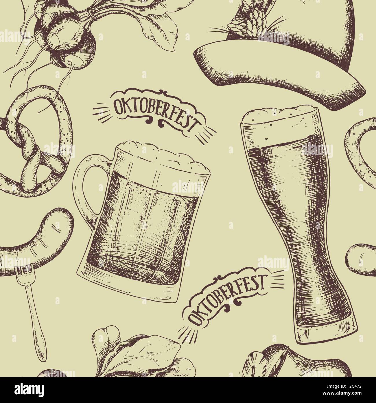 Oktoberfest vector illustration Stock Vector Image & Art - Alamy