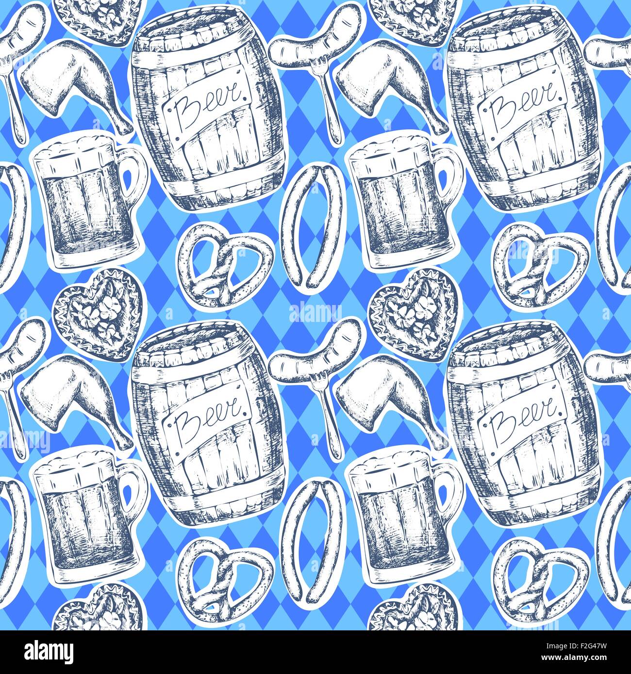 Oktoberfest vector illustration Stock Vector Image & Art - Alamy