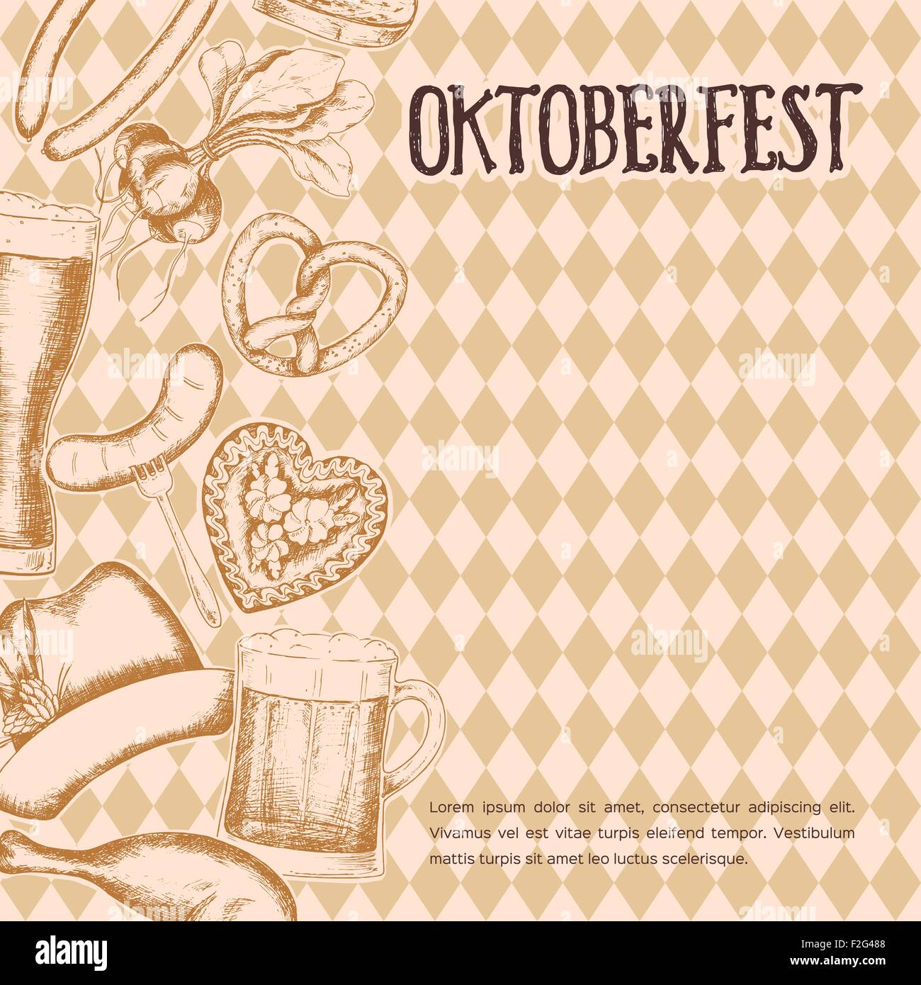 Oktoberfest vector illustration Stock Vector Image & Art - Alamy