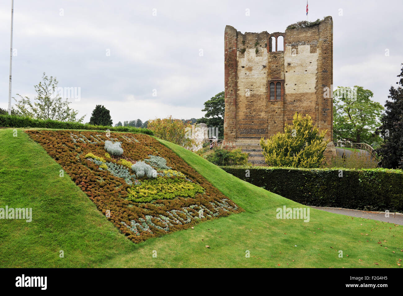 Guildford Surrey UK - Alice in Wonderland themed gardens in The Castle ...