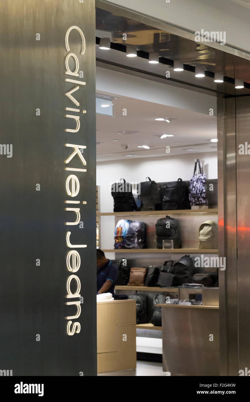 Calvin Klein jeans store Stock Photo - Alamy