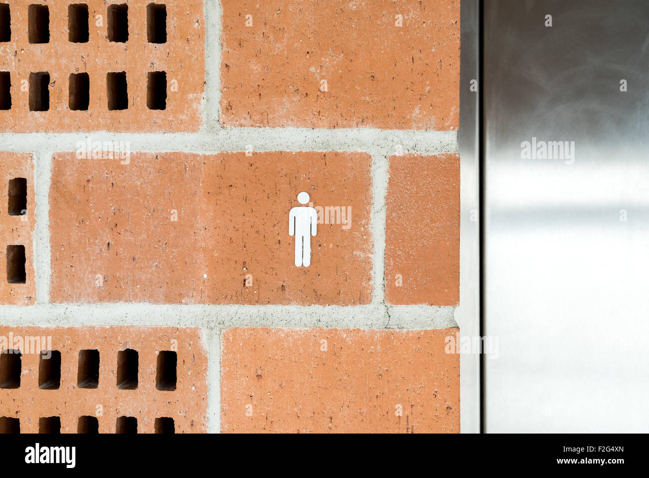 Male restroom figure hi-res stock photography and images - Alamy