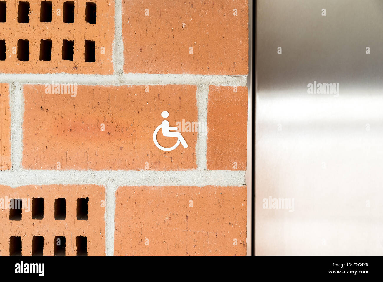 Public Restroom For Special Disabled People Sign Stock Photo - Alamy