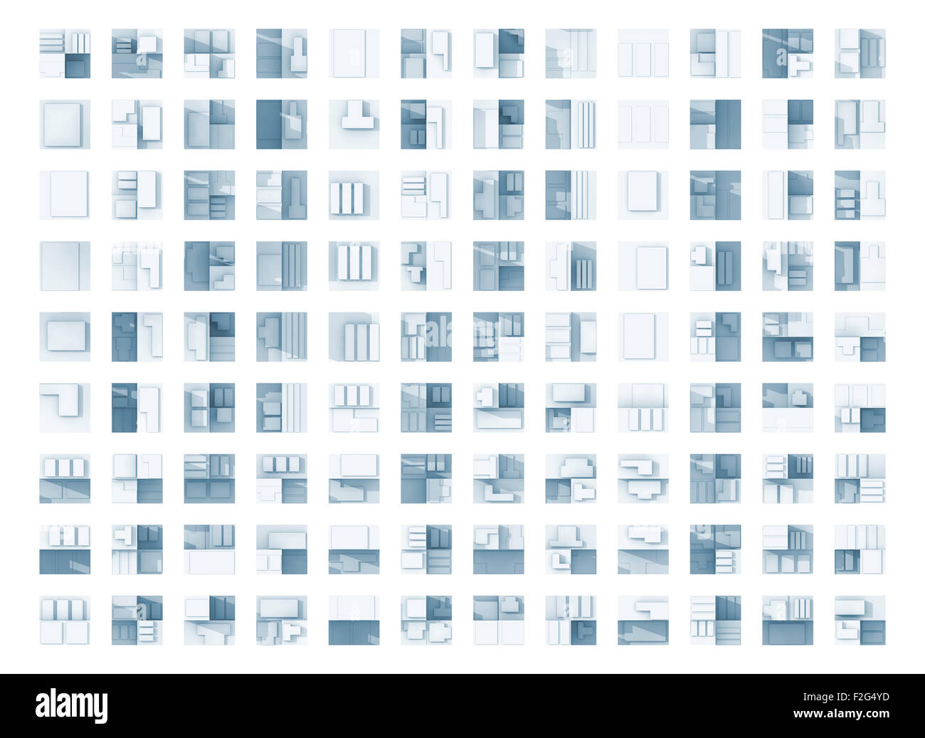 Flat blank icon square Cut Out Stock Images & Pictures - Alamy