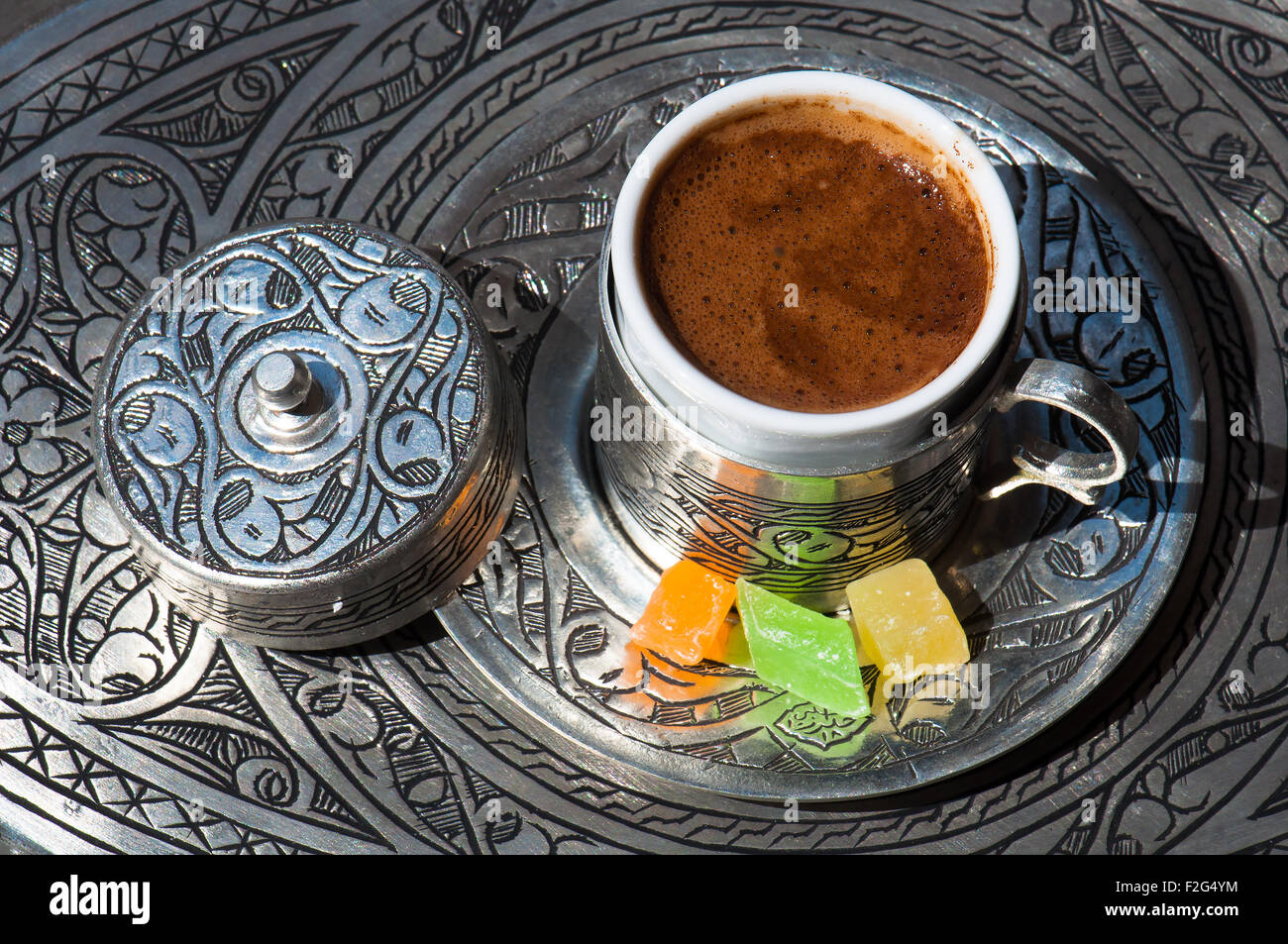 Traditional turkish coffee in hi-res stock photography and images - Alamy