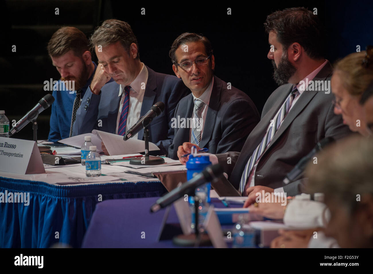 New York, NY, USA. 17th Sep, 2015. Department of Transportation Deputy ...