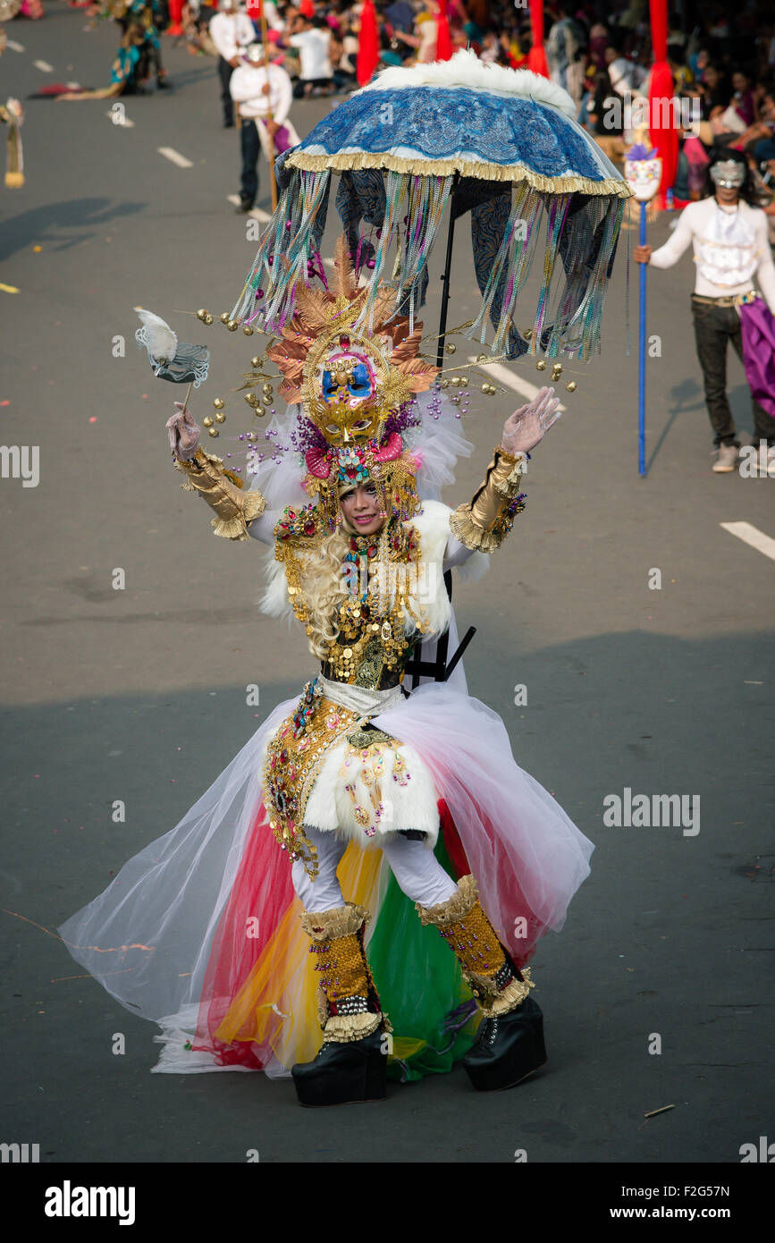 Jember Fashion Carnival in Jember Indonesia Stock Photo - Alamy