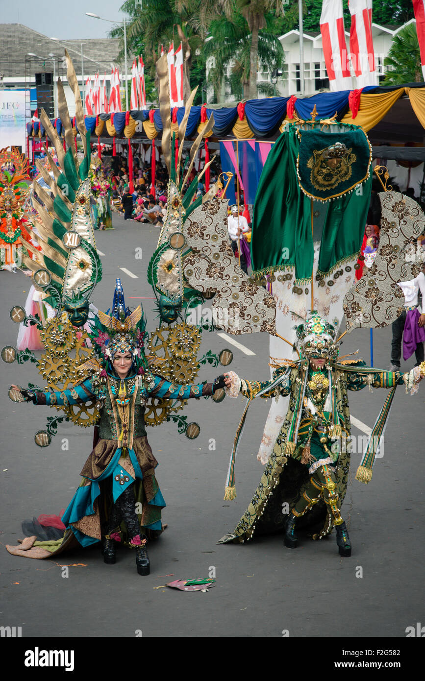 Jember Fashion Carnival in Jember Indonesia Stock Photo - Alamy