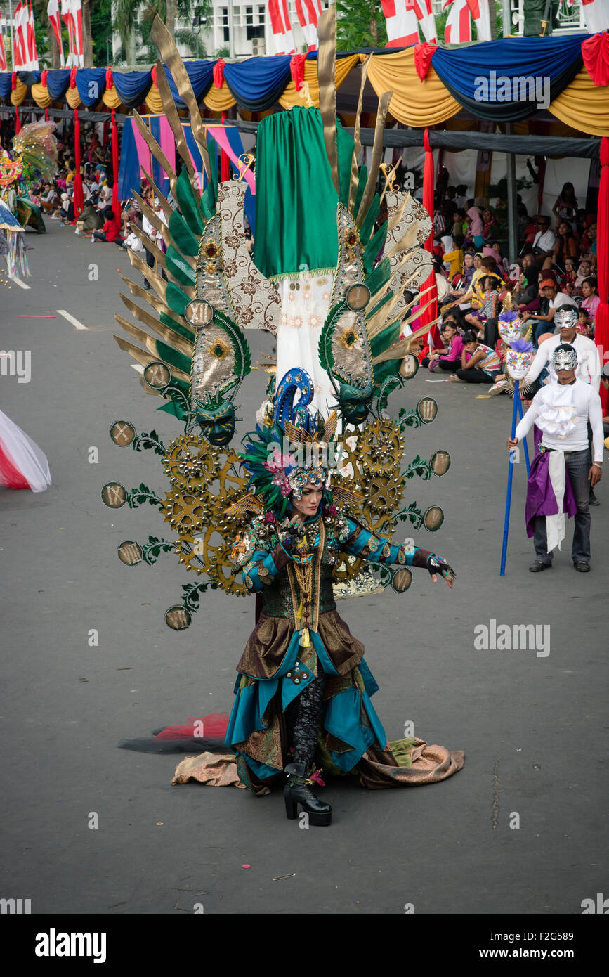 Jember Fashion Carnival in Jember Indonesia Stock Photo - Alamy