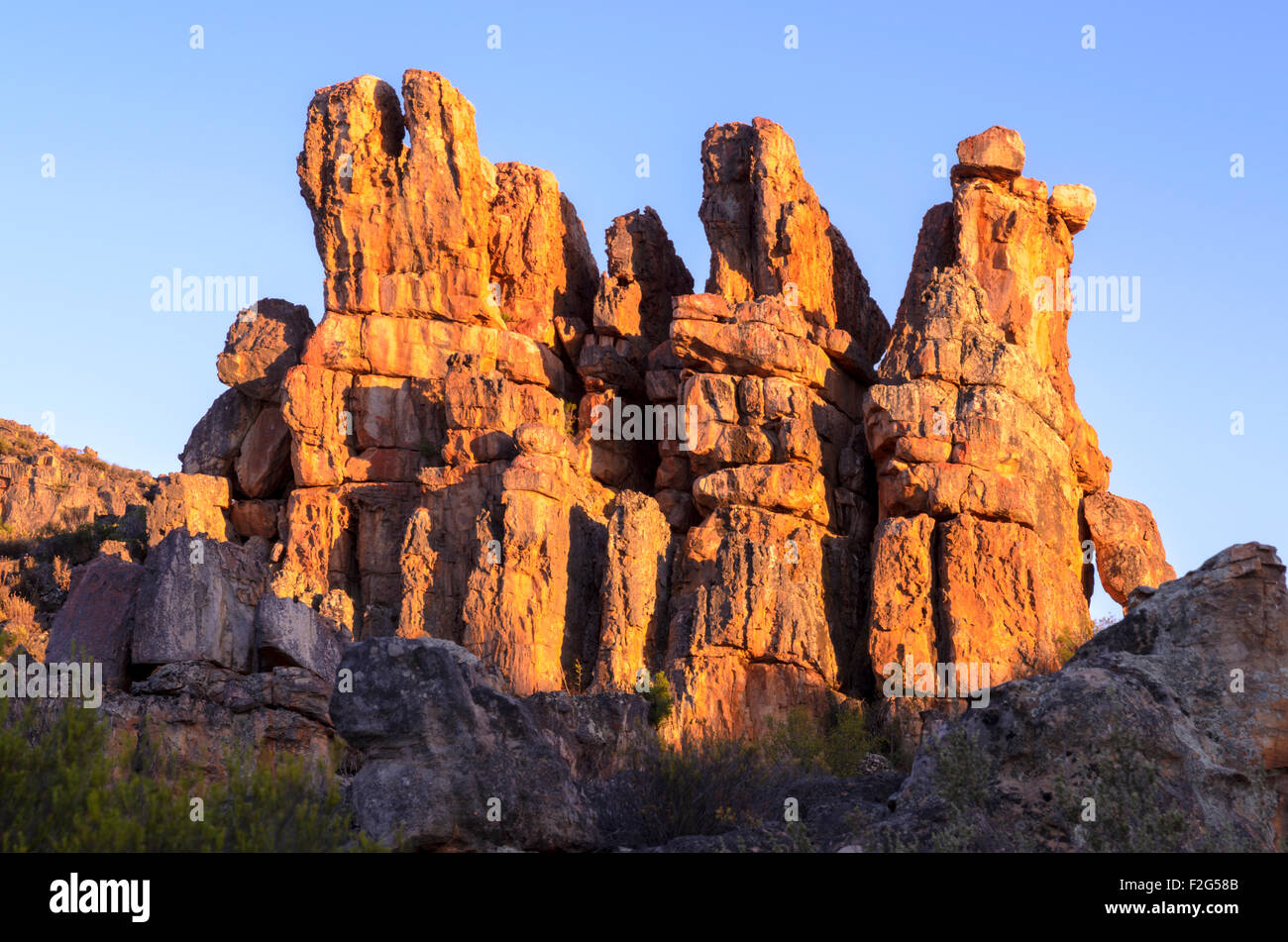 Cederberg rock formations Stock Photo - Alamy