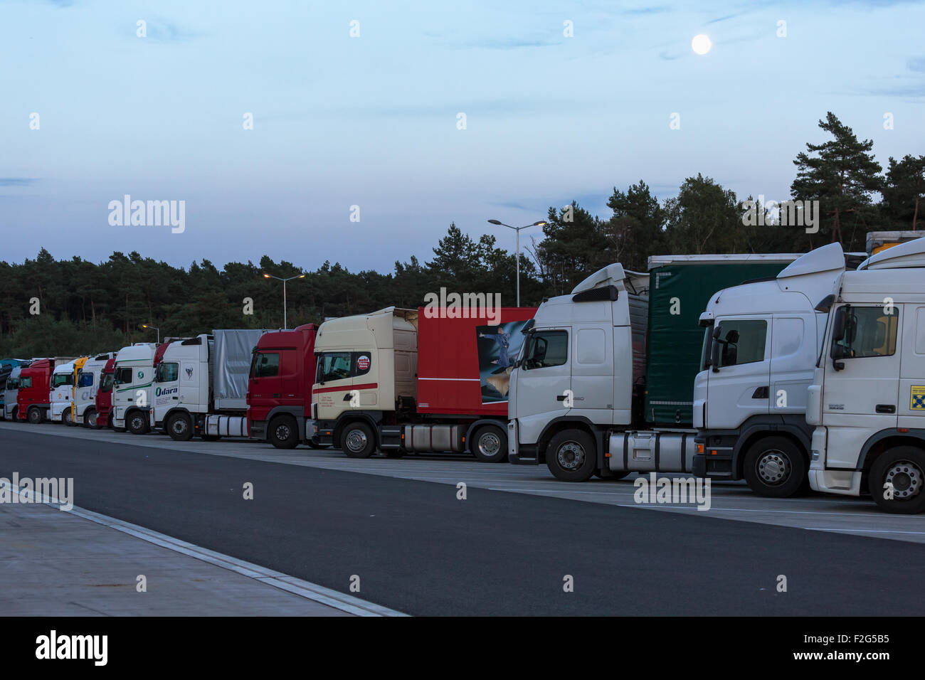 Highway rest stop germany hi-res stock photography and images - Alamy