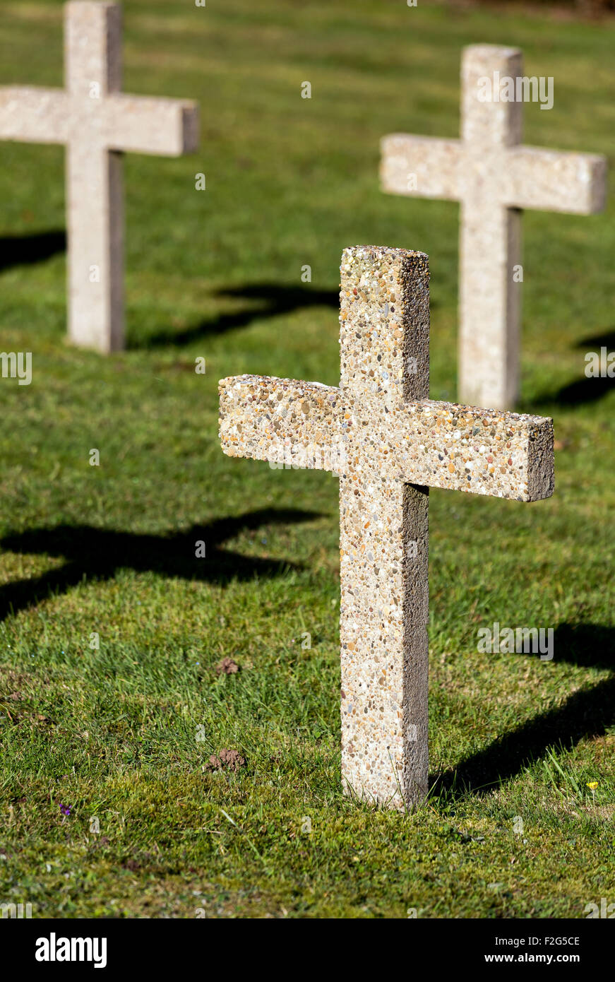 Cimetière militaire ww2 hi-res stock photography and images - Alamy