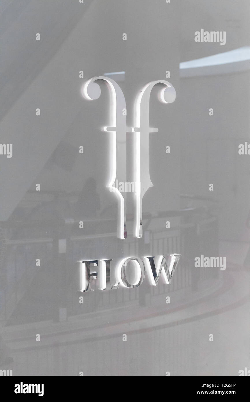 Flow logo hi-res stock photography and images - Alamy