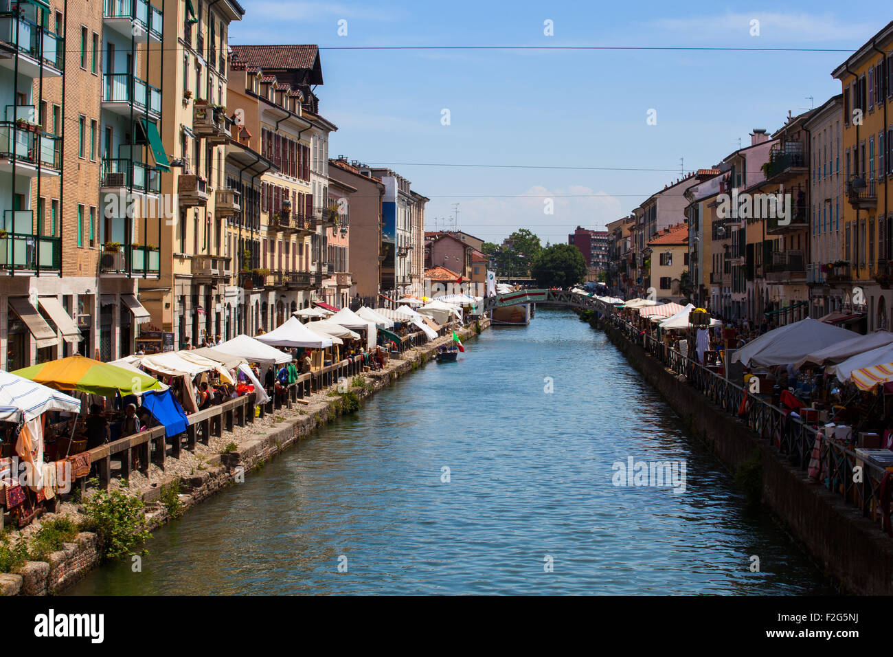 The canal in milan italy hi-res stock photography and images - Alamy