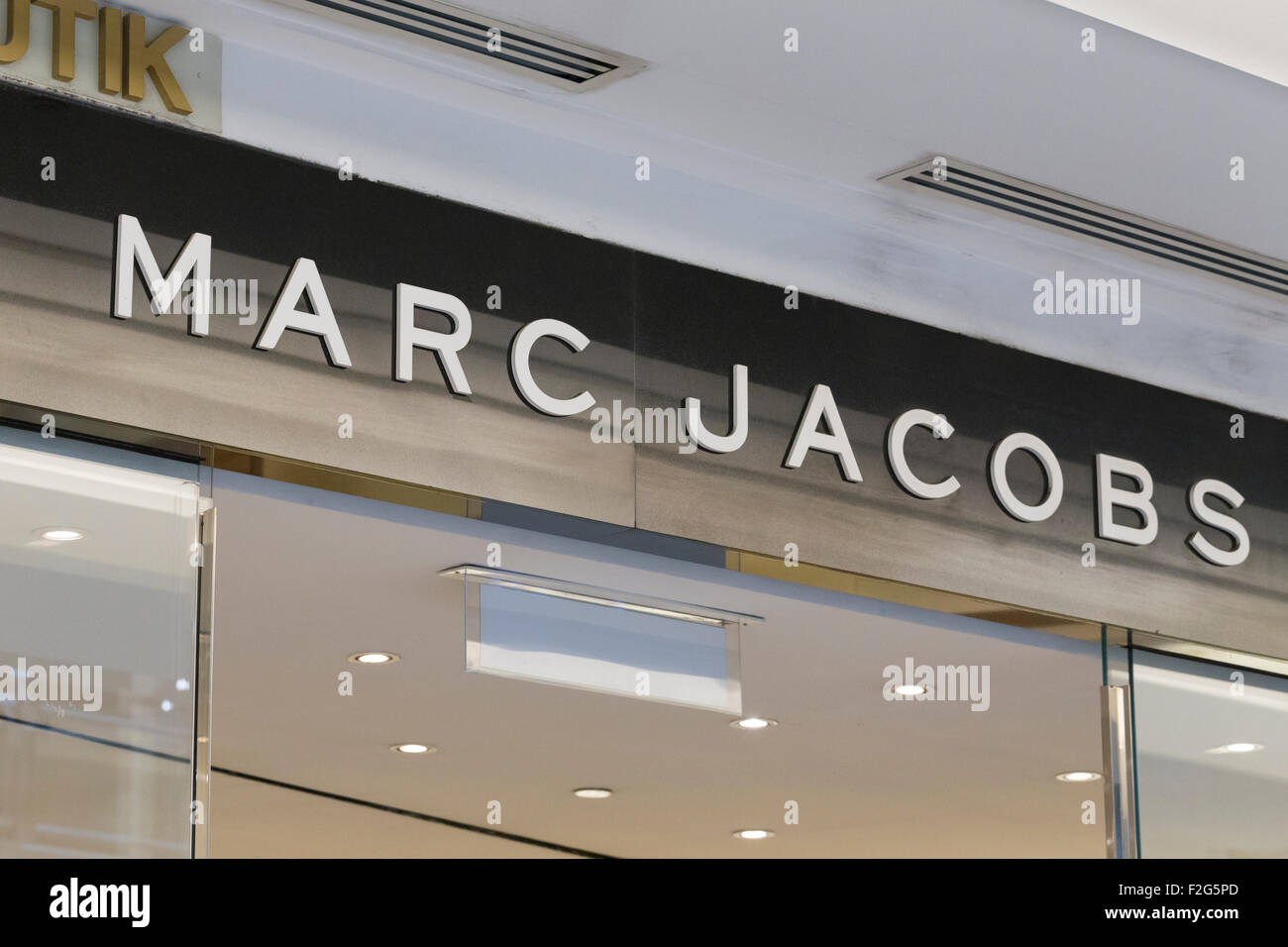 Marc Jacobs sign Stock Photo - Alamy