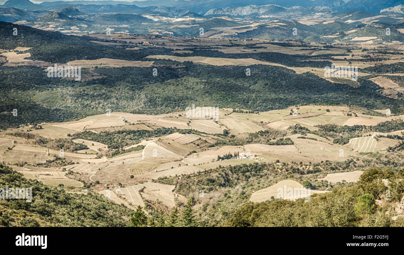Southern French Landscape Stock Photo - Alamy
