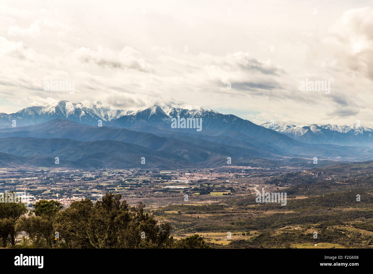 Southern French Landscape Stock Photo - Alamy