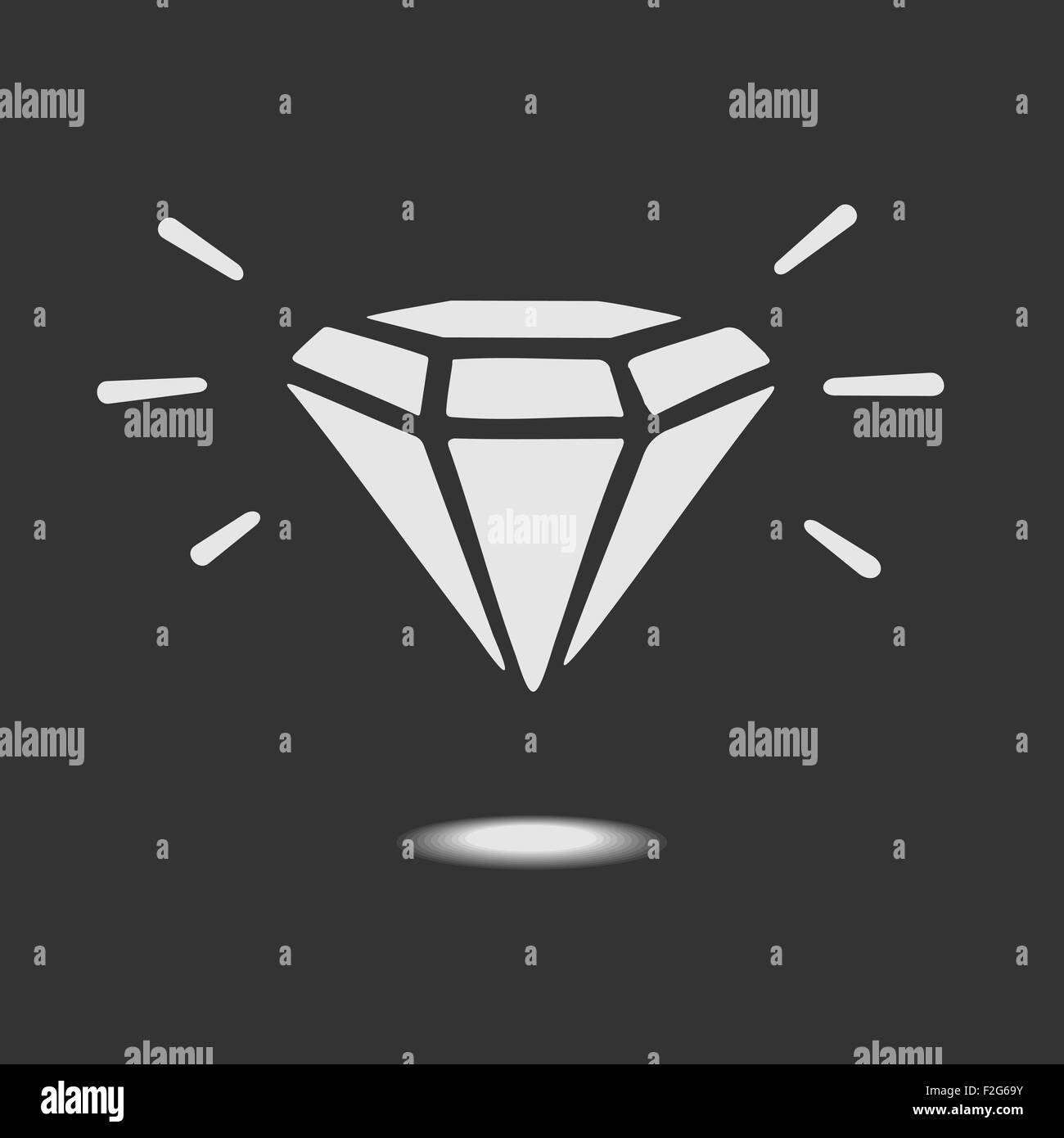 Vector Diamond Symbol Stock Vector Image & Art - Alamy