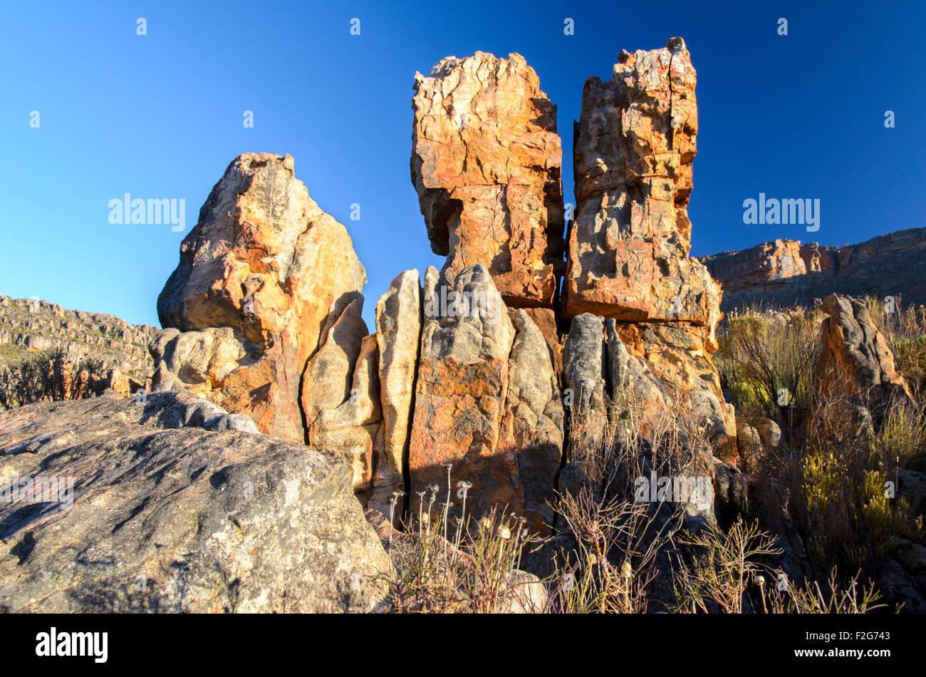 Cederberg rock formations Stock Photo - Alamy