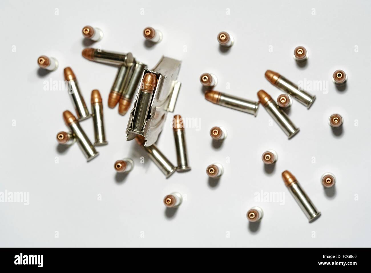 22LR Rimfire Ammunition CCI Stinger and 5 round Magazine Stock Photo ...