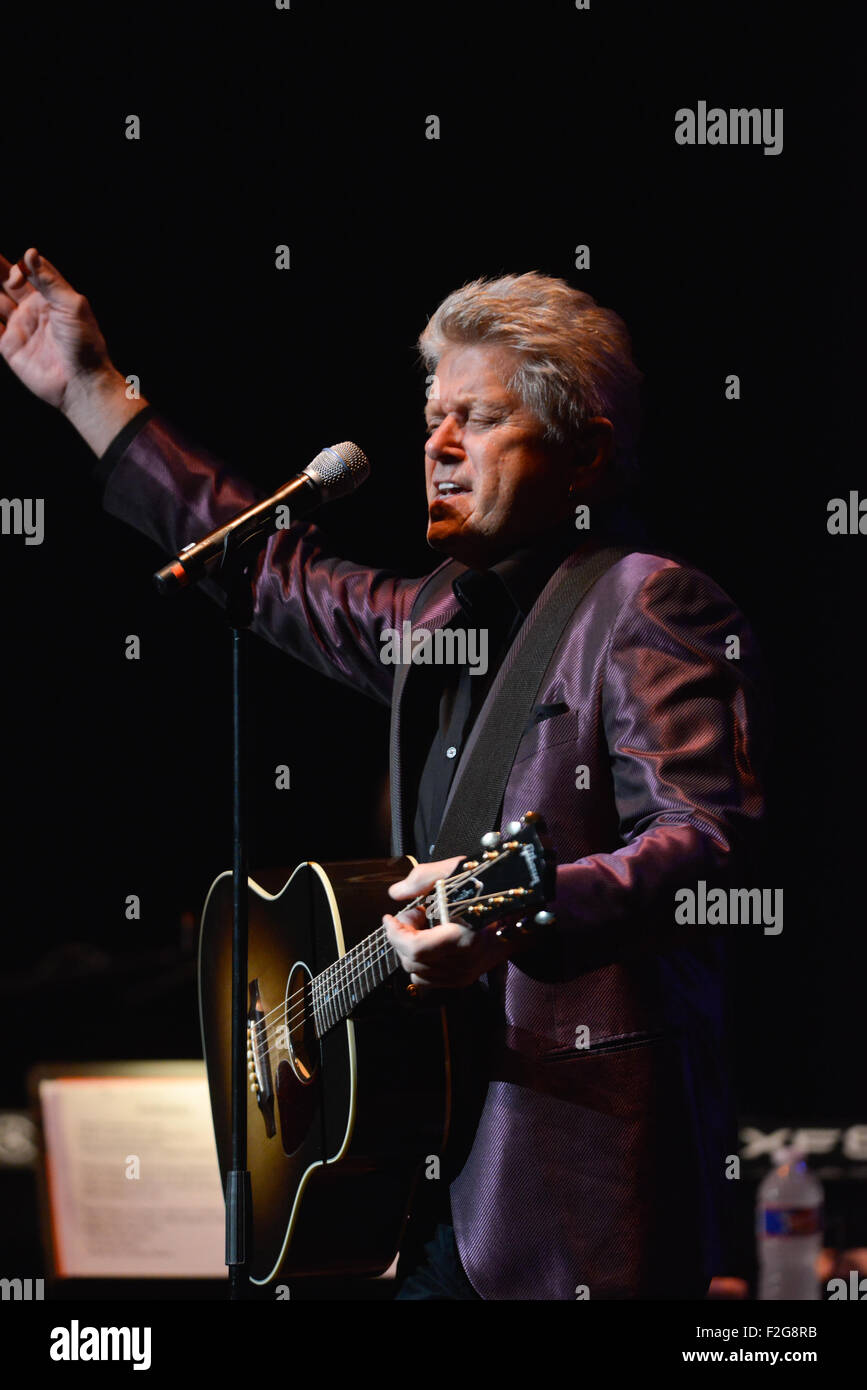 San Antonio, Texas, USA. 17th September, 2015. Singer Peter Cetera, who ...