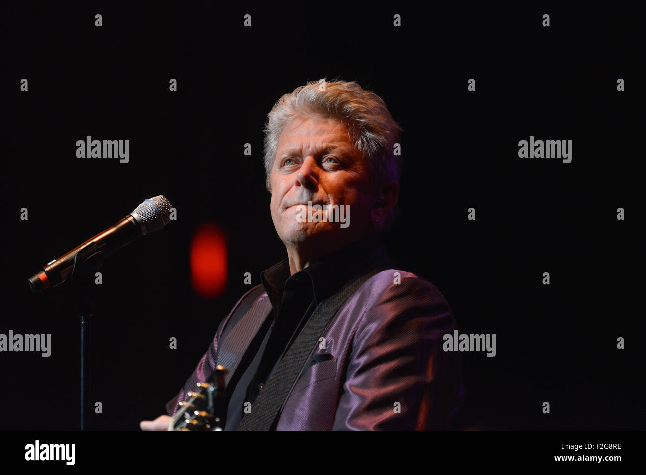 San Antonio, Texas, USA. 17th September, 2015. Singer Peter Cetera, who ...