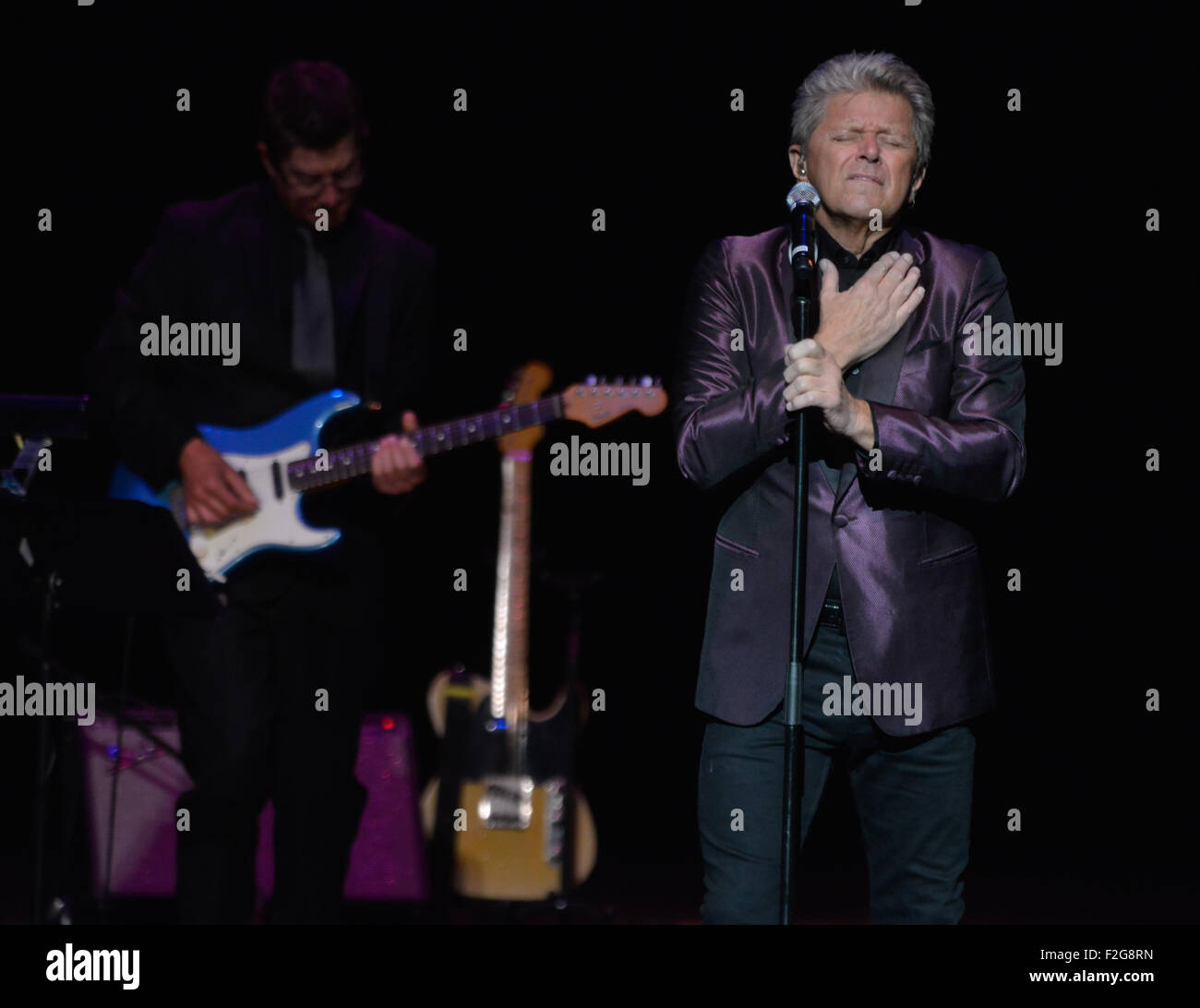 San Antonio, Texas, USA. 17th September, 2015. Singer Peter Cetera, who ...