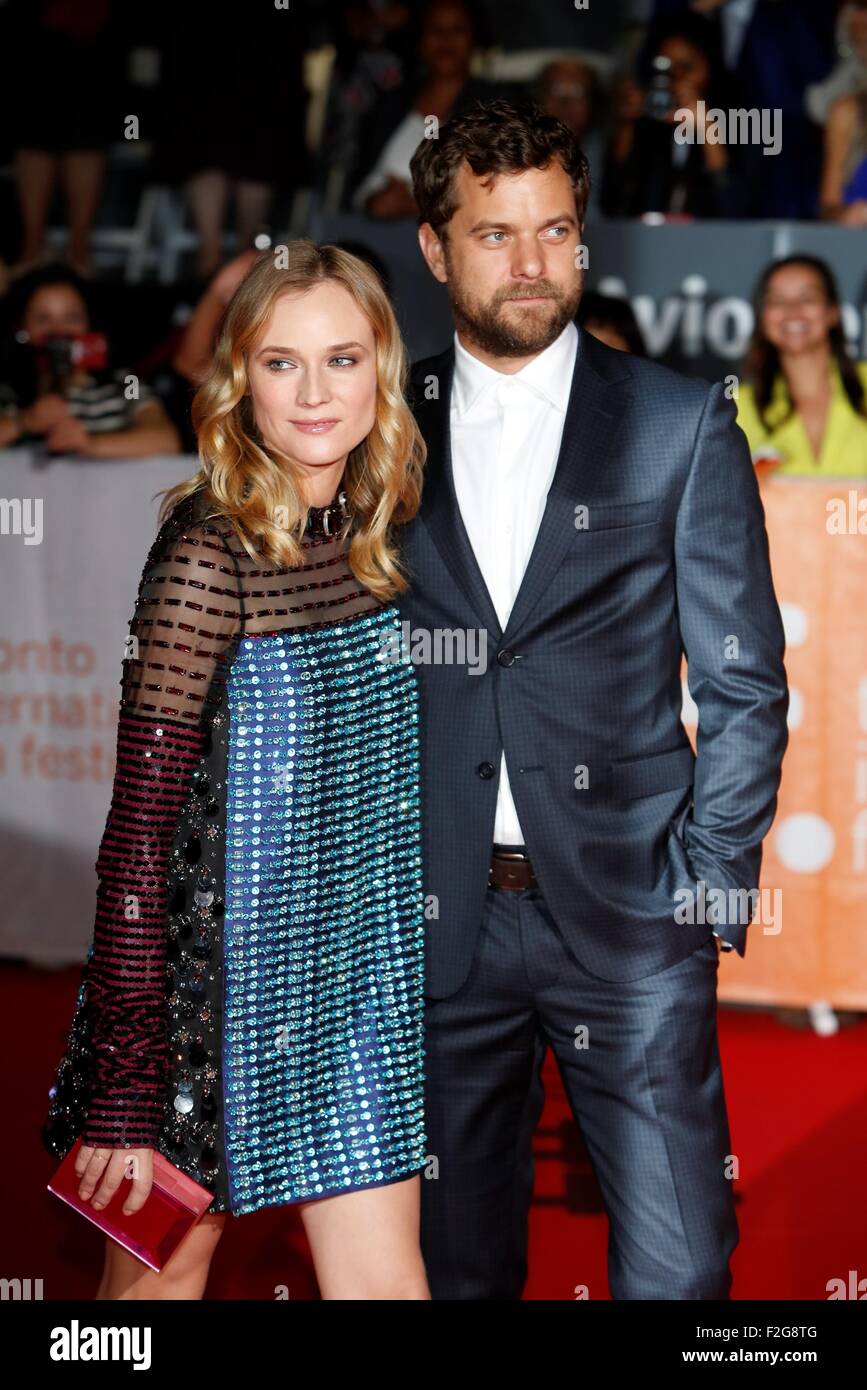 Toronto, Canada. 17th September, 2015. Actors Diane Kruger and Joshua ...