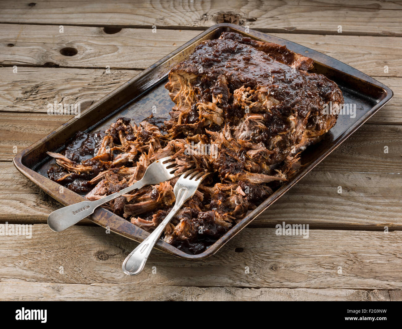 Boneless pork shoulder skin removed hi-res stock photography and images ...