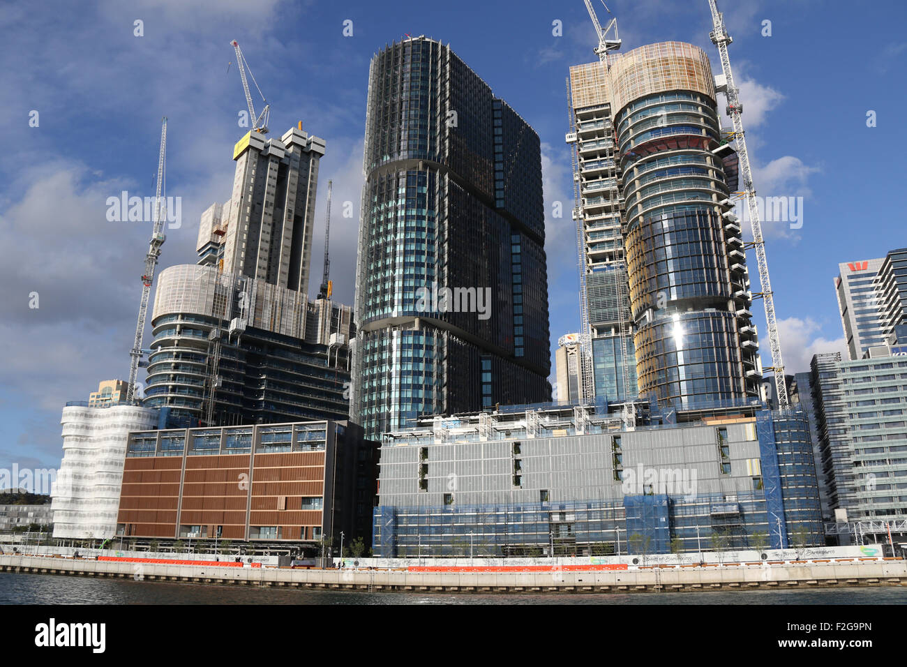 The development at Barangaroo South in Sydney, Australia Stock Photo ...