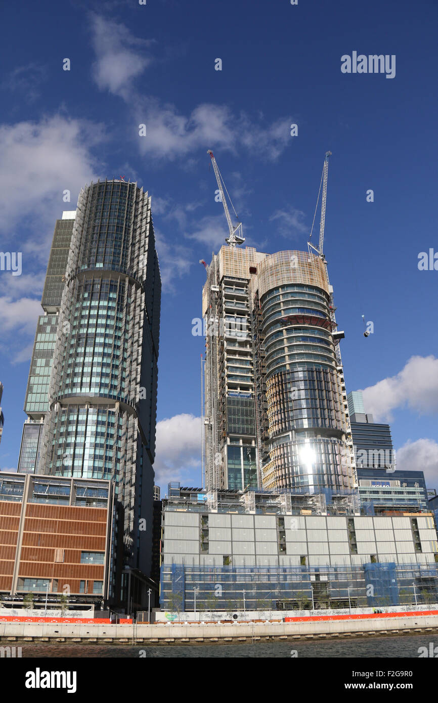 The development at Barangaroo South in Sydney, Australia Stock Photo ...