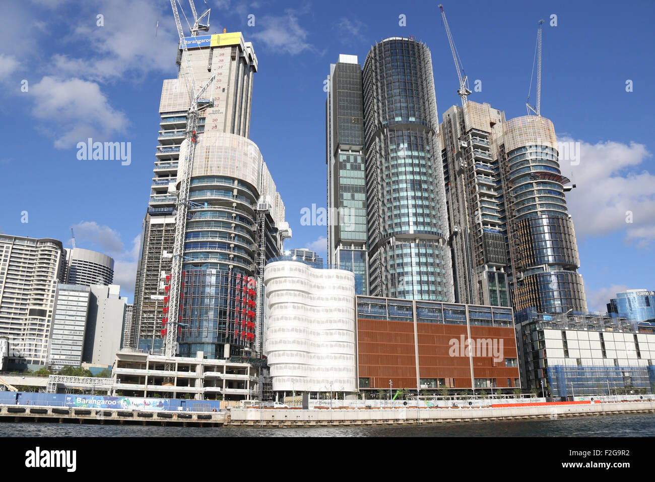 The development at Barangaroo South in Sydney, Australia Stock Photo ...