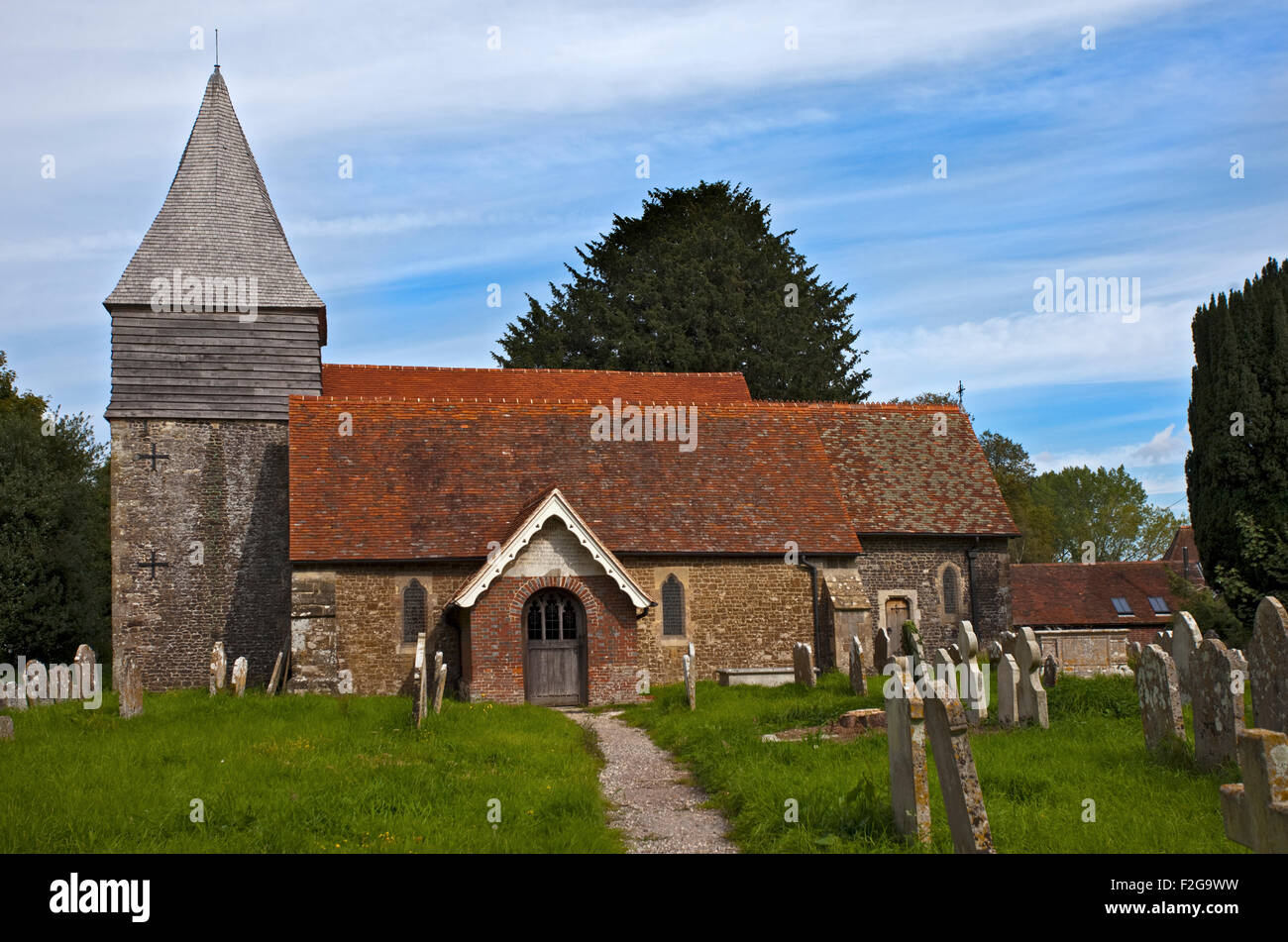 St Peters Church, Liss, Hampshire, England Stock Photo - Alamy