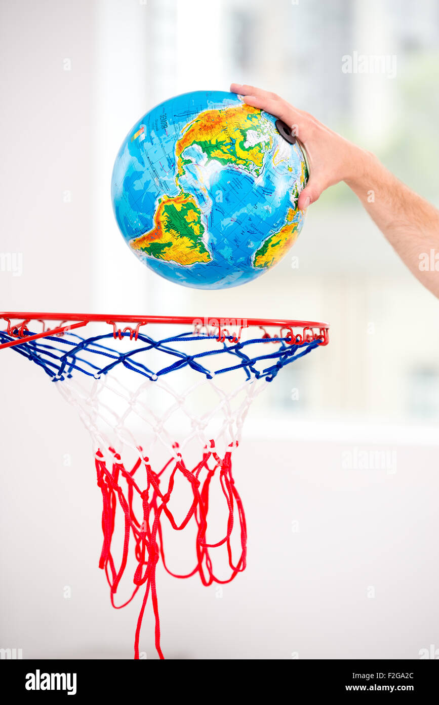 Creative concept for male tourist Stock Photo - Alamy