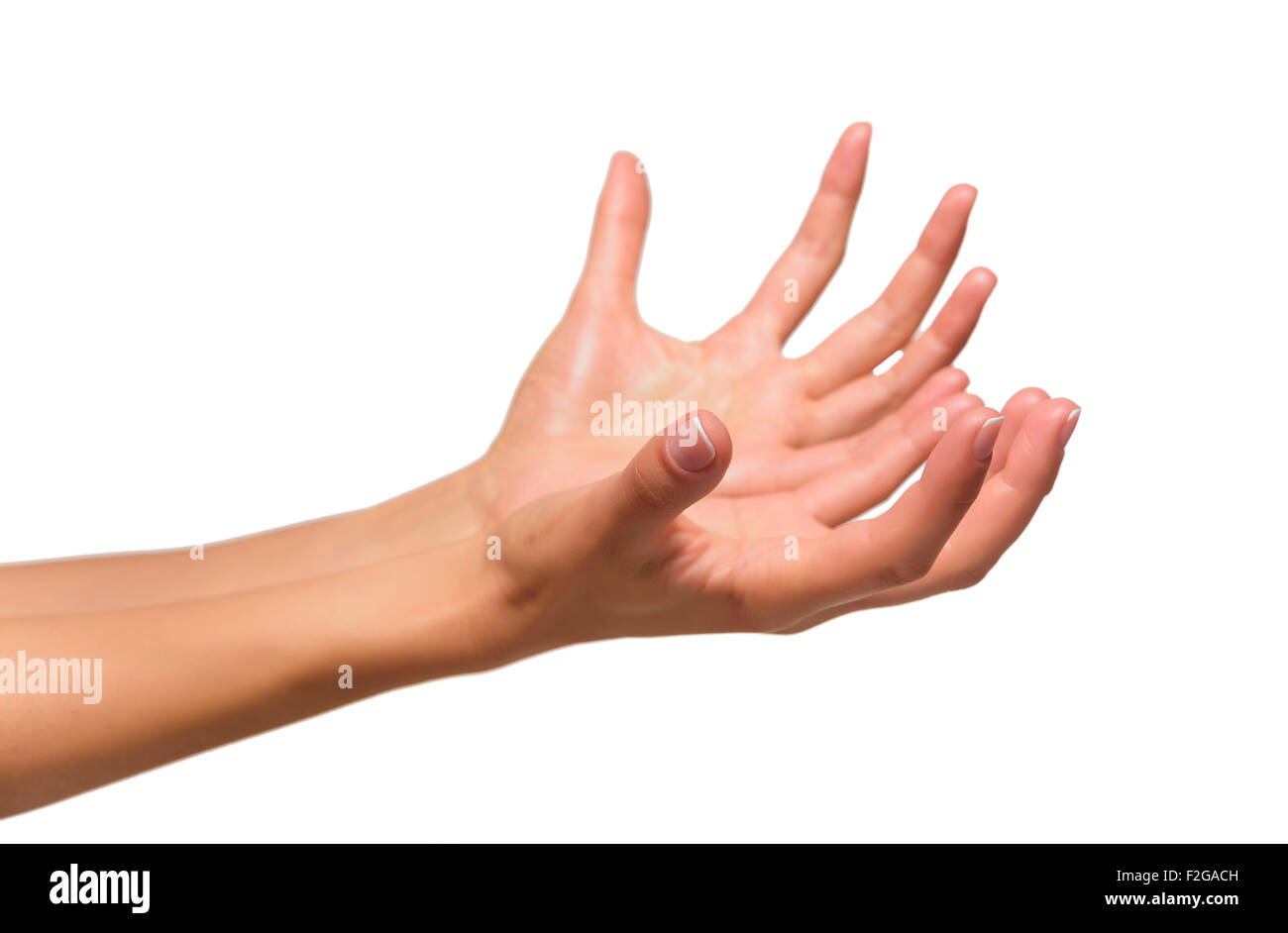 Hand palm up hi-res stock photography and images - Alamy