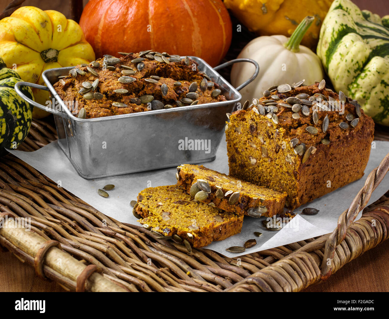 Winter squash bread Stock Photo - Alamy