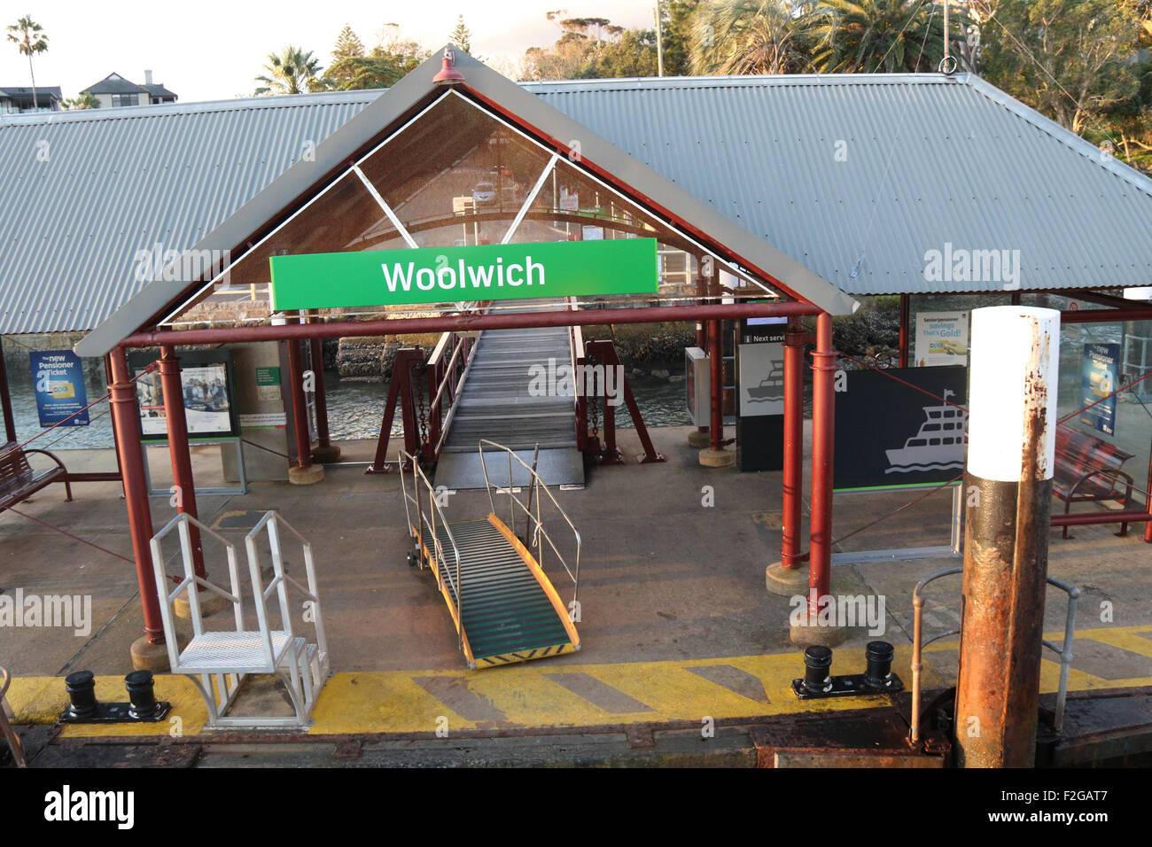 Woolwich Ferry wharf in Sydney, Australia Stock Photo - Alamy