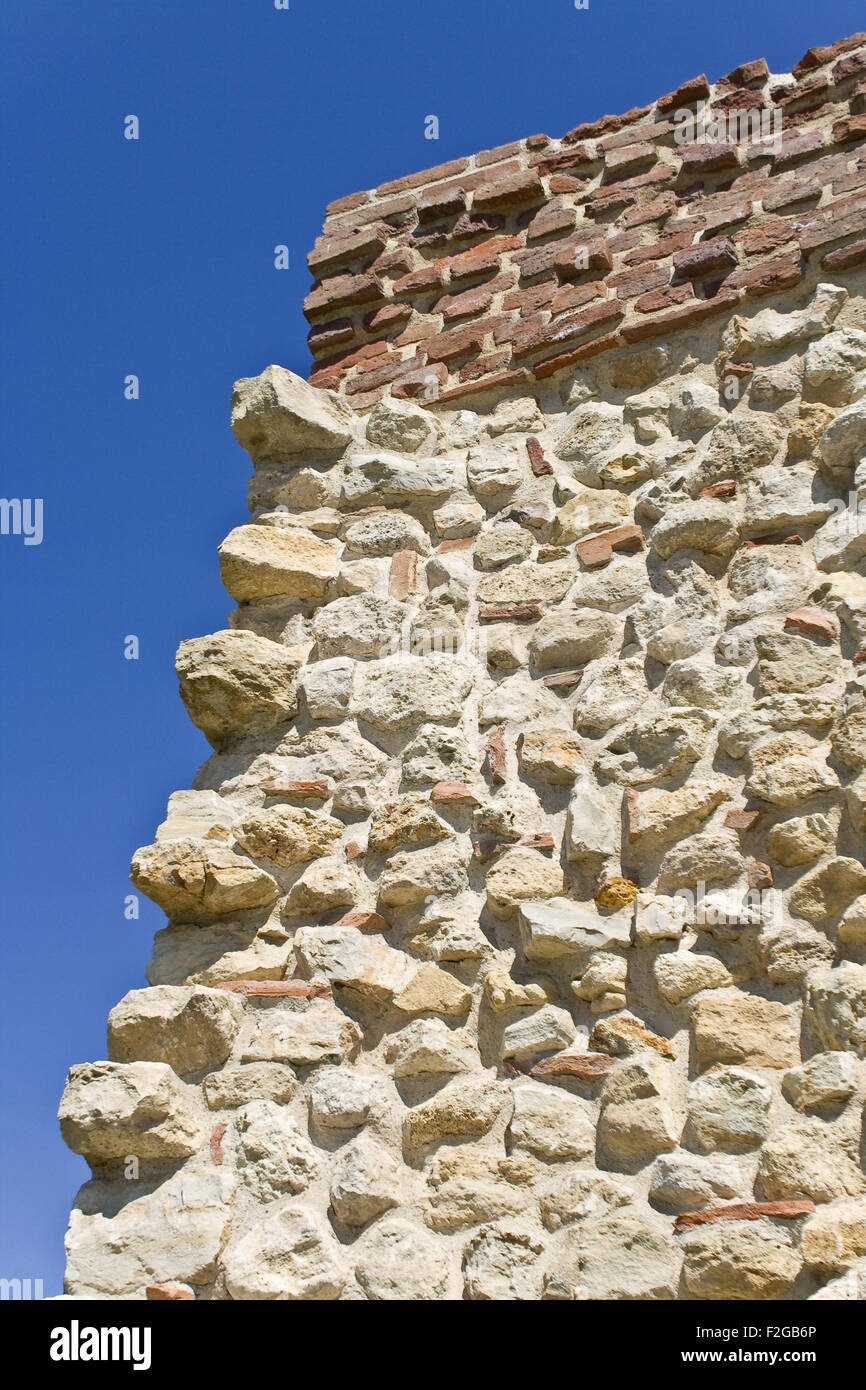 Old wall made uneven hi-res stock photography and images - Alamy