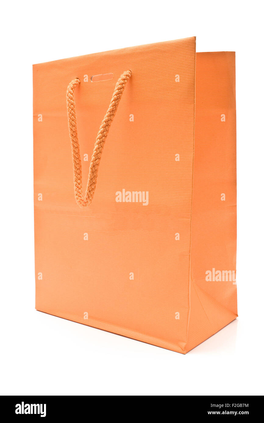 Customer holding empty shopping Cut Out Stock Images & Pictures - Alamy