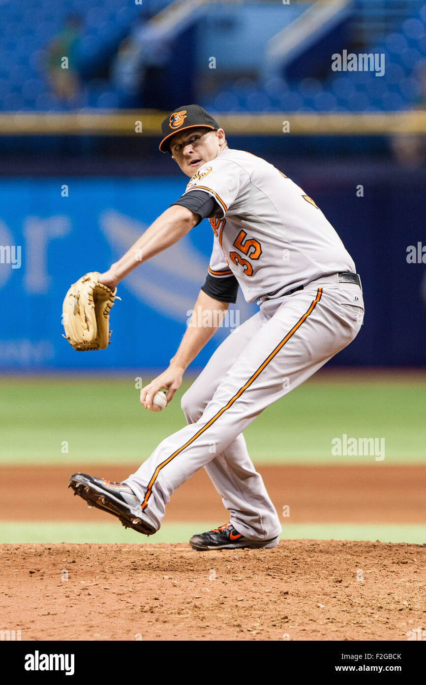 St. 17th Sep, 2015. Baltimore Orioles relief pitcher Brad Brach #35 ...