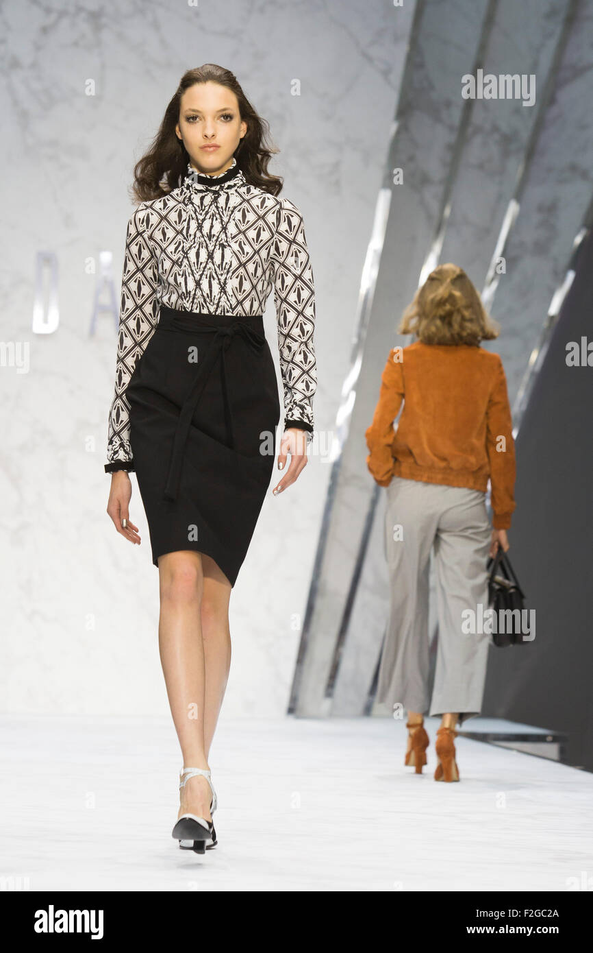 London, UK. 18th September, 2015. DAKS fashion show during London ...