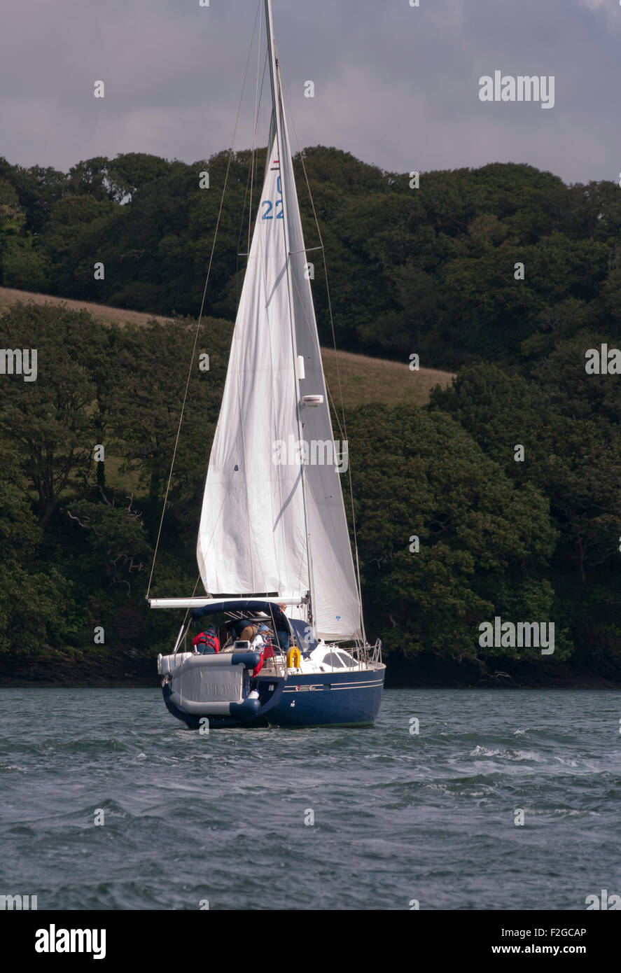 Yacht sail rear hi-res stock photography and images - Alamy