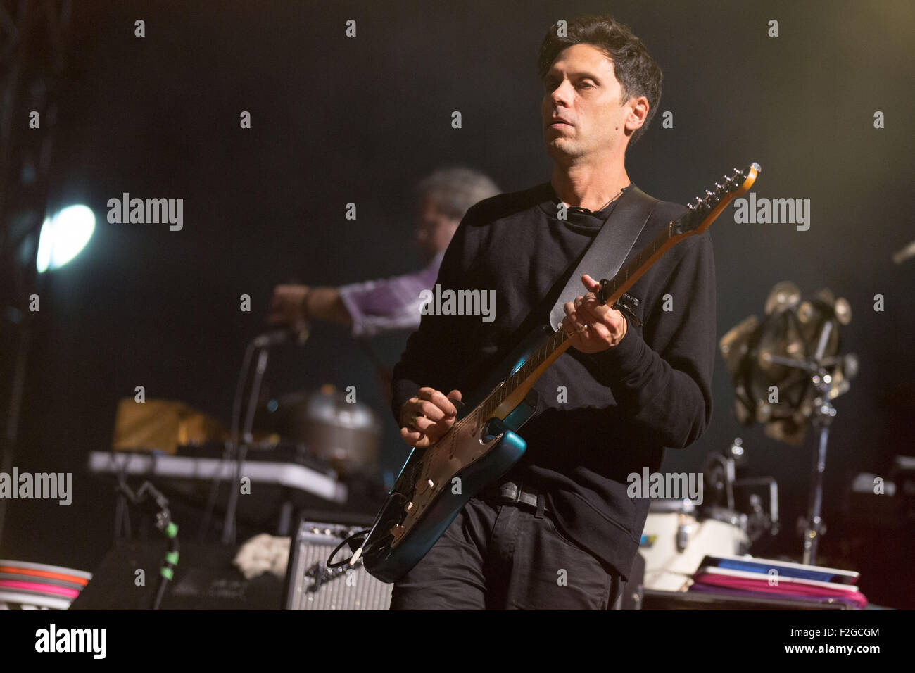 Chicago, Illinois, USA. 13th Sep, 2015. Guitarist JIM FAIRCHILD of ...