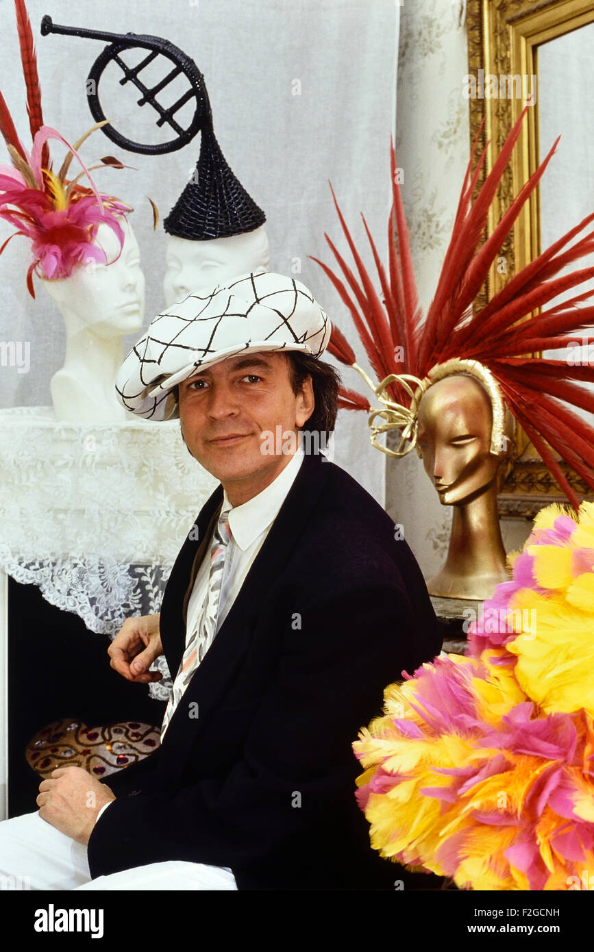 David Shilling. English milliner, sculptor, fashion and interior ...
