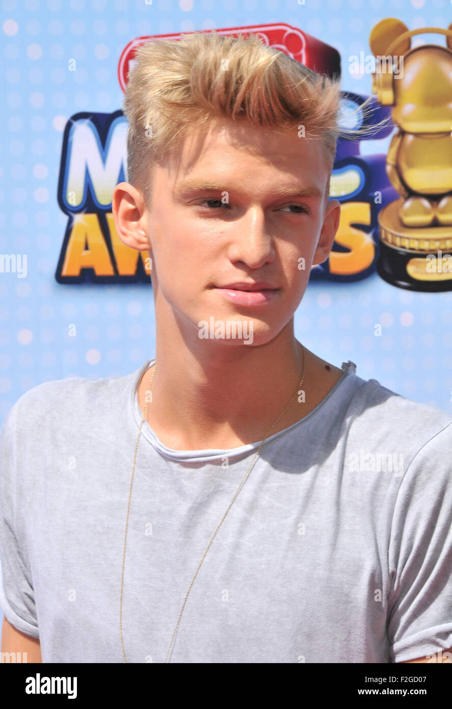Los Angeles, CA. USA. Cody Simpson at the 2014 Radio Disney Music ...
