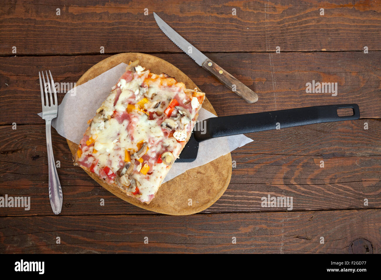 Homemade Fresh Pizza Stock Photo - Alamy